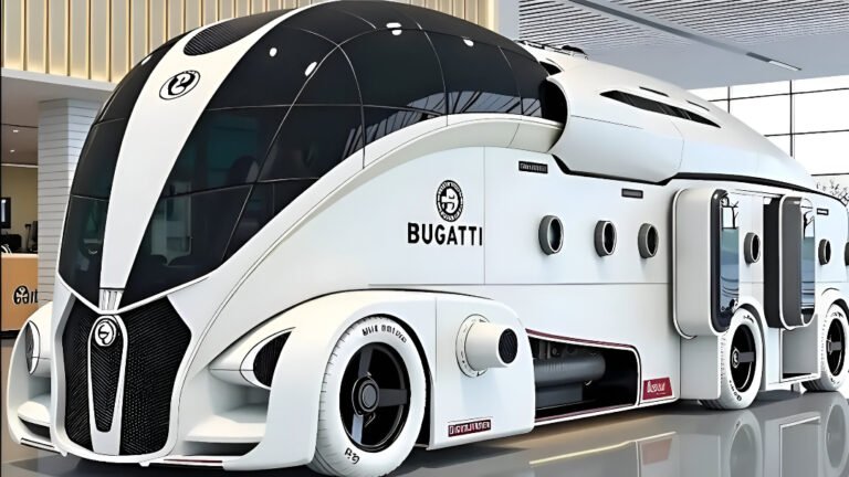 Bugatti Hyper Motorhome 2026 Revealed: Ultra-Luxury RV with Hypercar ...